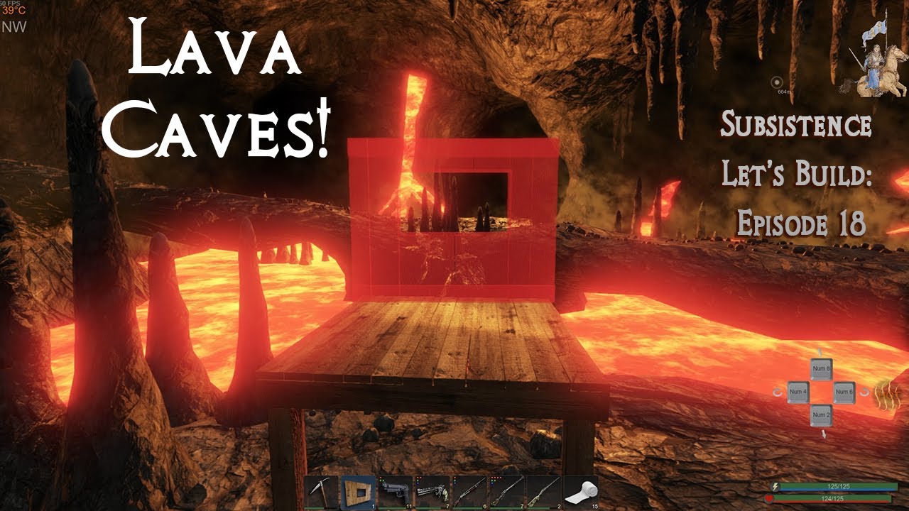 Lava Caves! | Subsistence Let's Build | Episode 18 | Alpha 61 - YouTube