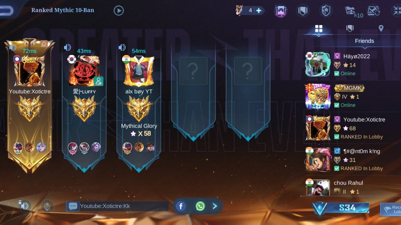 Mobile Legends 🎮 : Global Franco 😂🤭| Playing Solo | Good Morning Guy's ...