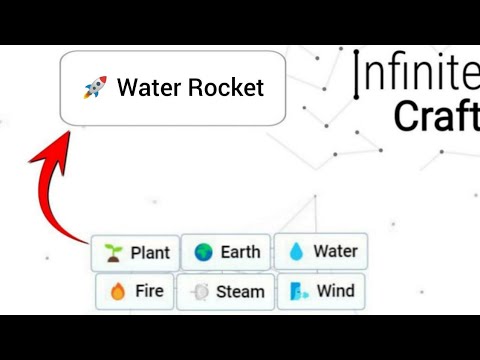 How to make Water Rocket in infinite craft | infinity craft - YouTube