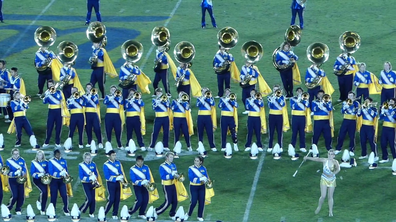 UCLA Marching Band Word UP - YouTube