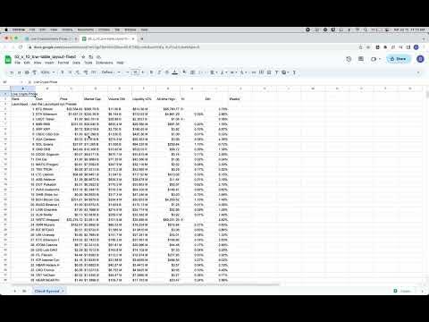 Table Capture Cloud: Real-time Data Sync to Google Sheets - YouTube