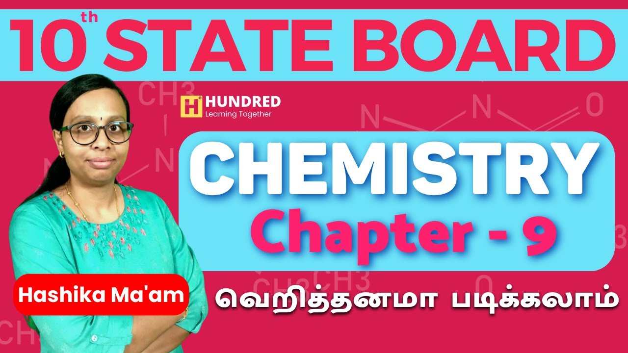 Class 10 science | Chapter 9 Solutions in Chemistry | Tamil | TN State ...