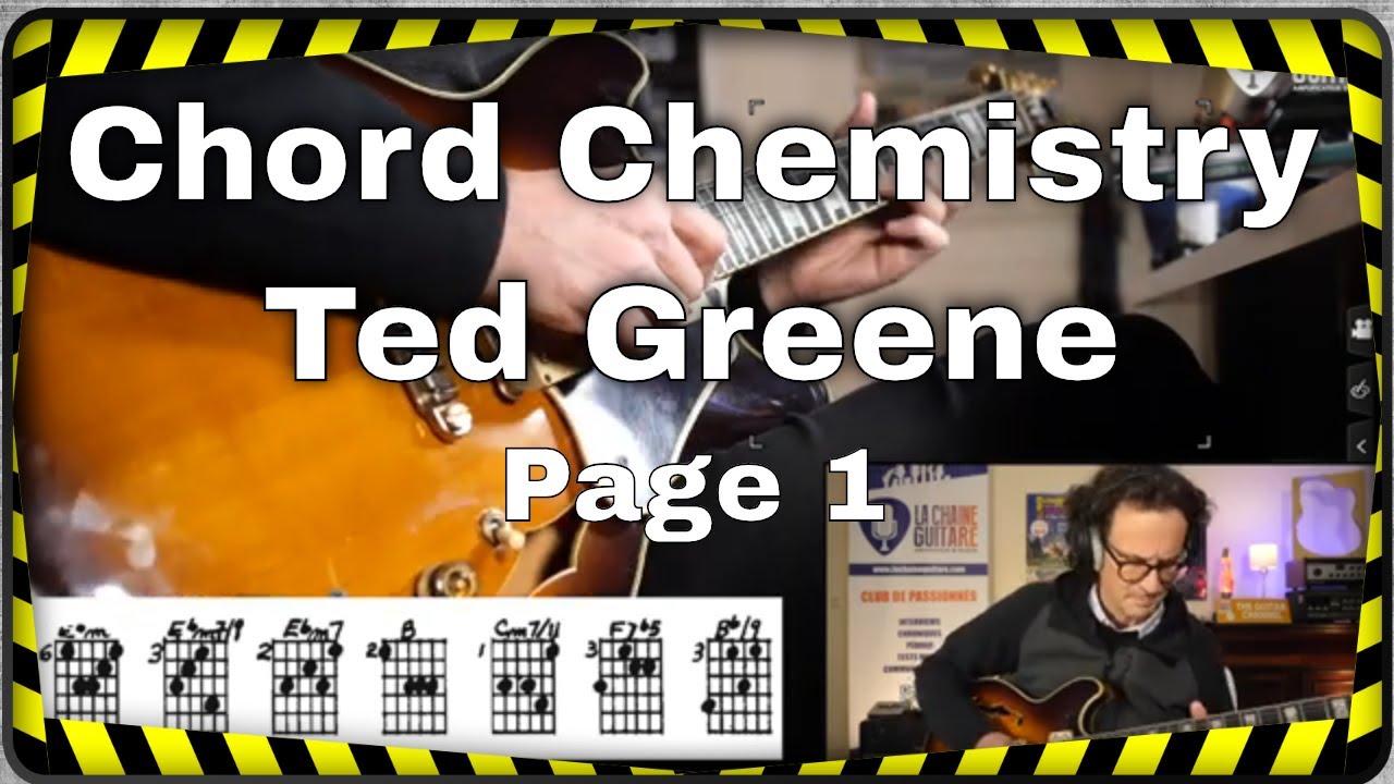Chord Chemistry de Ted Greene (Page 1) - Pédago - YouTube