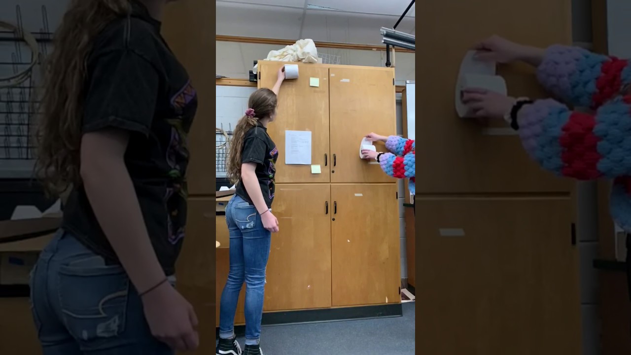 Toilet Paper Roll Challenge - Paris Thompson and Melanie Martinovic ...