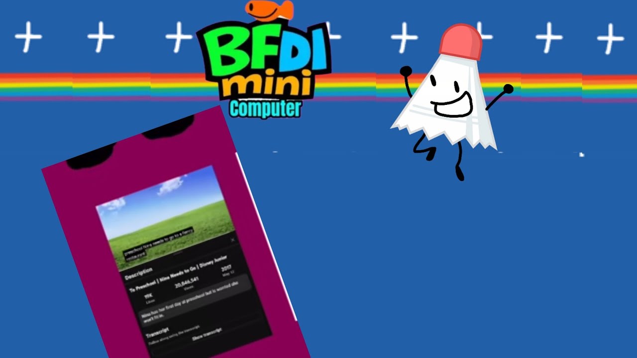 BFDI mini Computer - YouTube