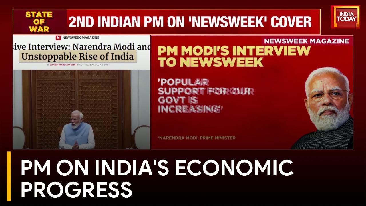 PM Modi's Candid Interview with Newsweek, Discusses Economic Progress ...