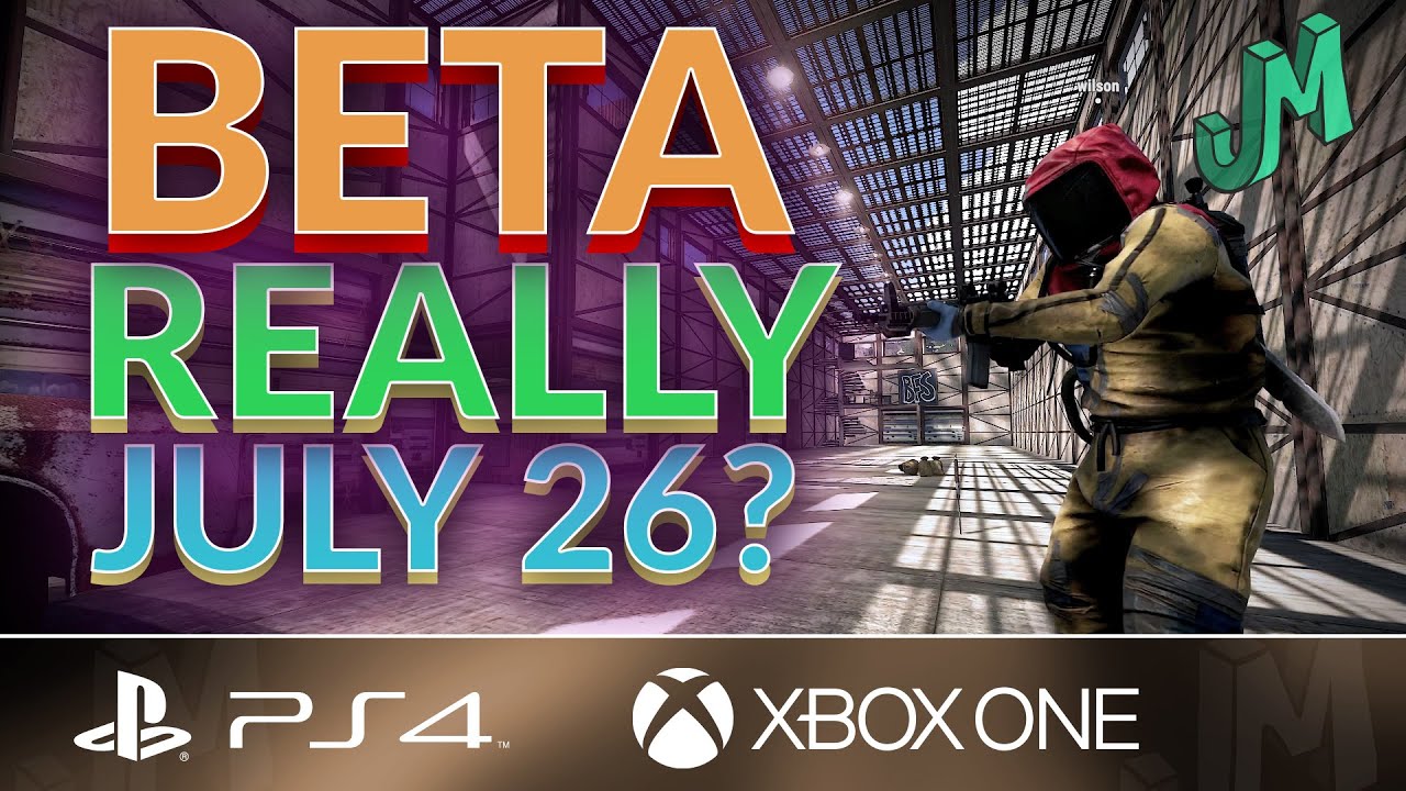 RUST 🛢 BETA July 26? 🎮 PS4 and XBOX ONE - YouTube