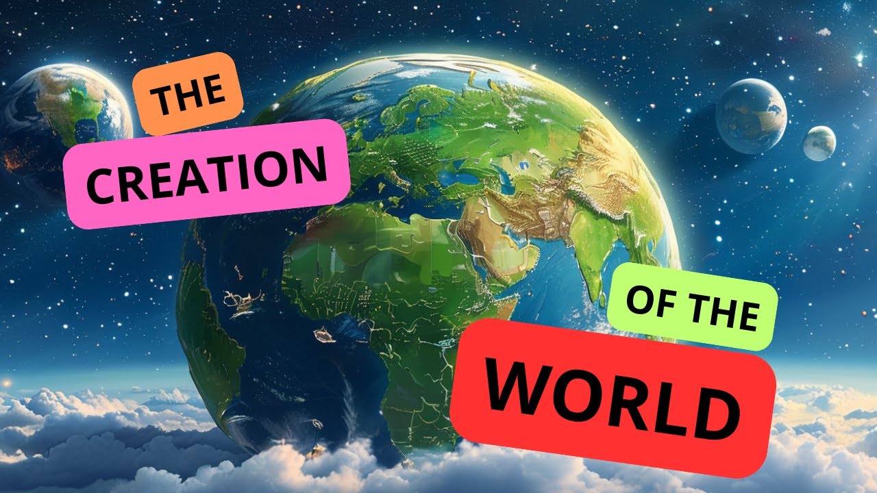 THE CREATION OF THE WORLD - Children's Bible Story #childrensstory # ...