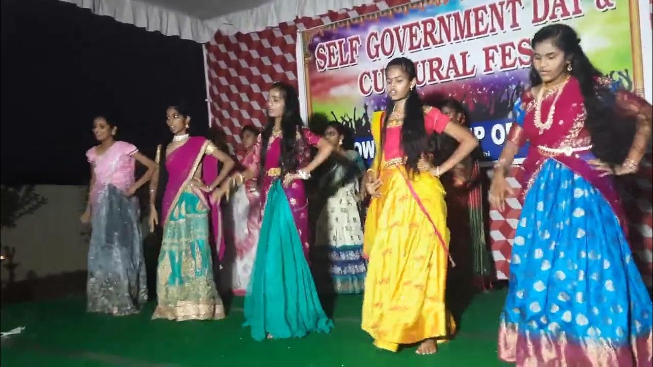 annual day function dance perfomens Gowtham school nalgonda - YouTube