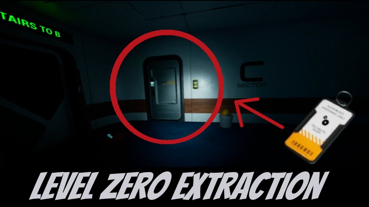 Level Zero Extraction Technical Room Key card Location - YouTube