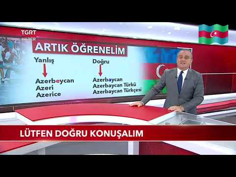 AZERİ DĞİL, AZERBAYCAN TÜRKÜ!