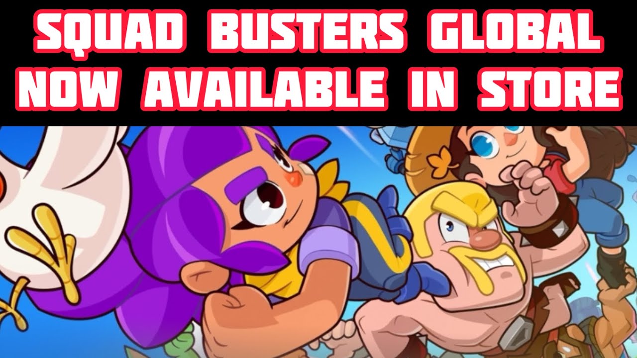 Squad Busters Global - Available In Store - YouTube