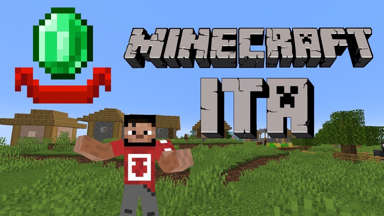 Minecraft ITA #43 - l'eroe del villaggio - YouTube