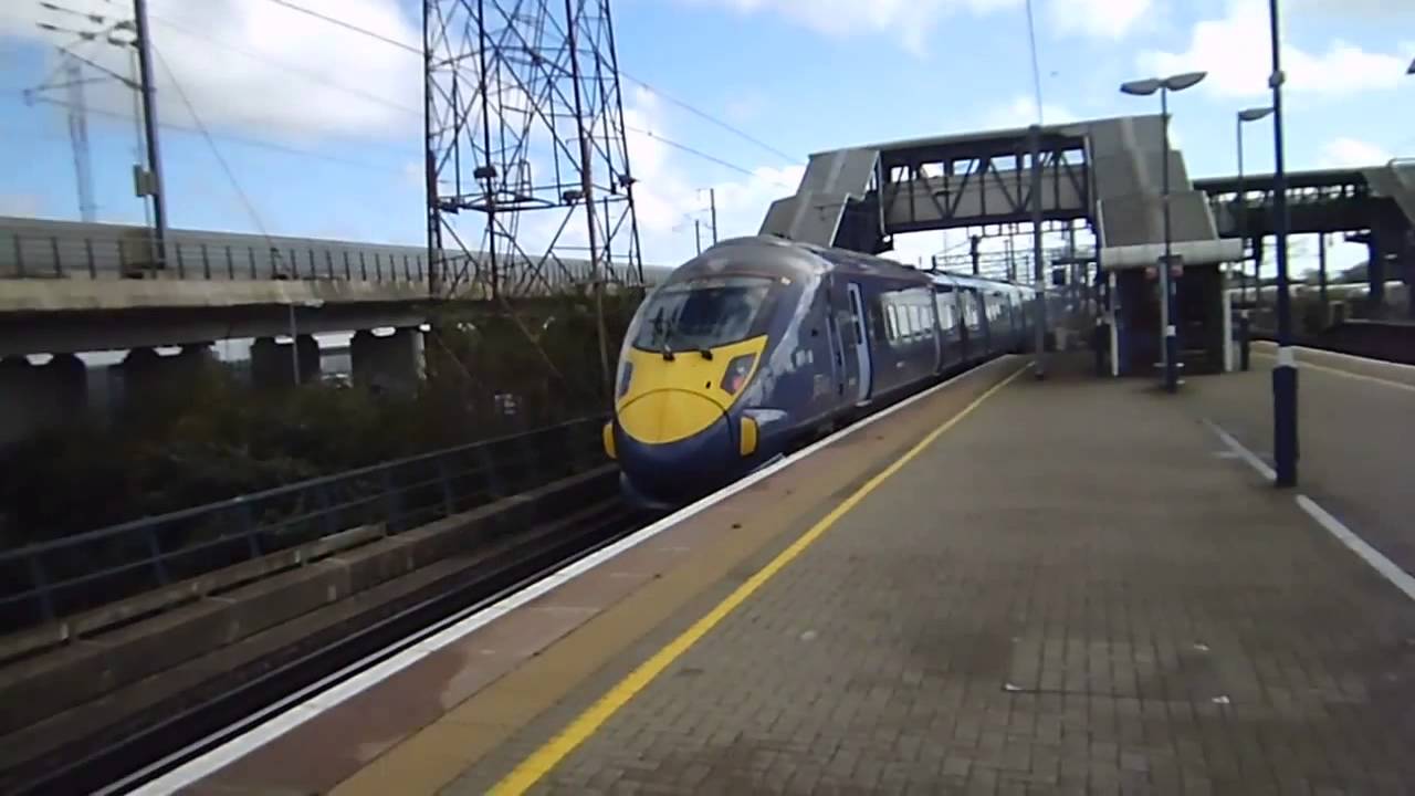 Southeastern High Speed Class 395 (026) Javelin Departing Ashford ...