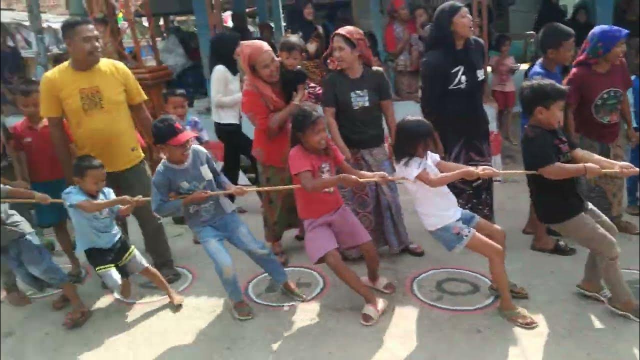 LOMBA AGUSTUSAN || TARIK TAMBANG ANAK-ANAK || DUSUN KATOMAS RT 11|| - YouTube