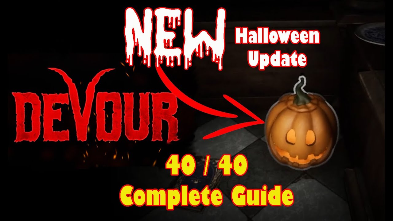 Complete Devour Halloween Collectable Guide - YouTube