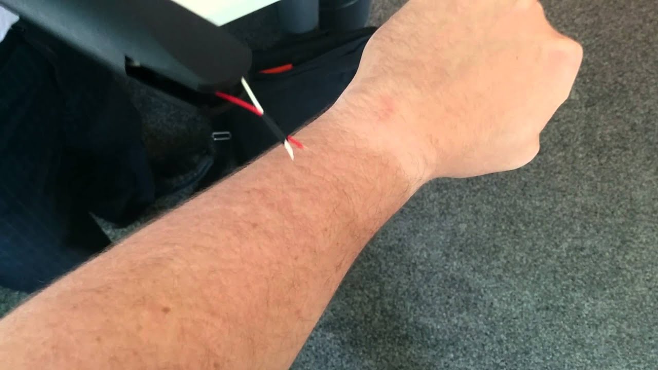 Converted bug zapper taser toy. - YouTube