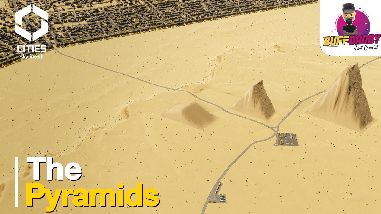 Cities Skylines II - The Great Pyramids (fail attempt) - YouTube
