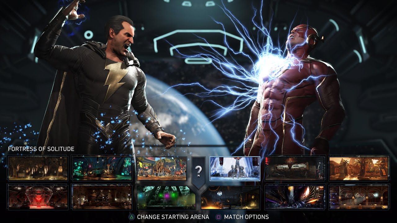 Flash Vs Black Adam | Injustice™ 2 - Legendary Edition | PS5 | Gameplay ...