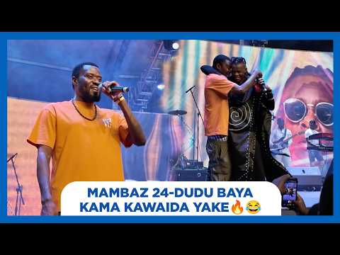 DUDU BAYA avamia Shoo ya JOSE CHAMELEONE kwenye BONGO FLAVA HONORS