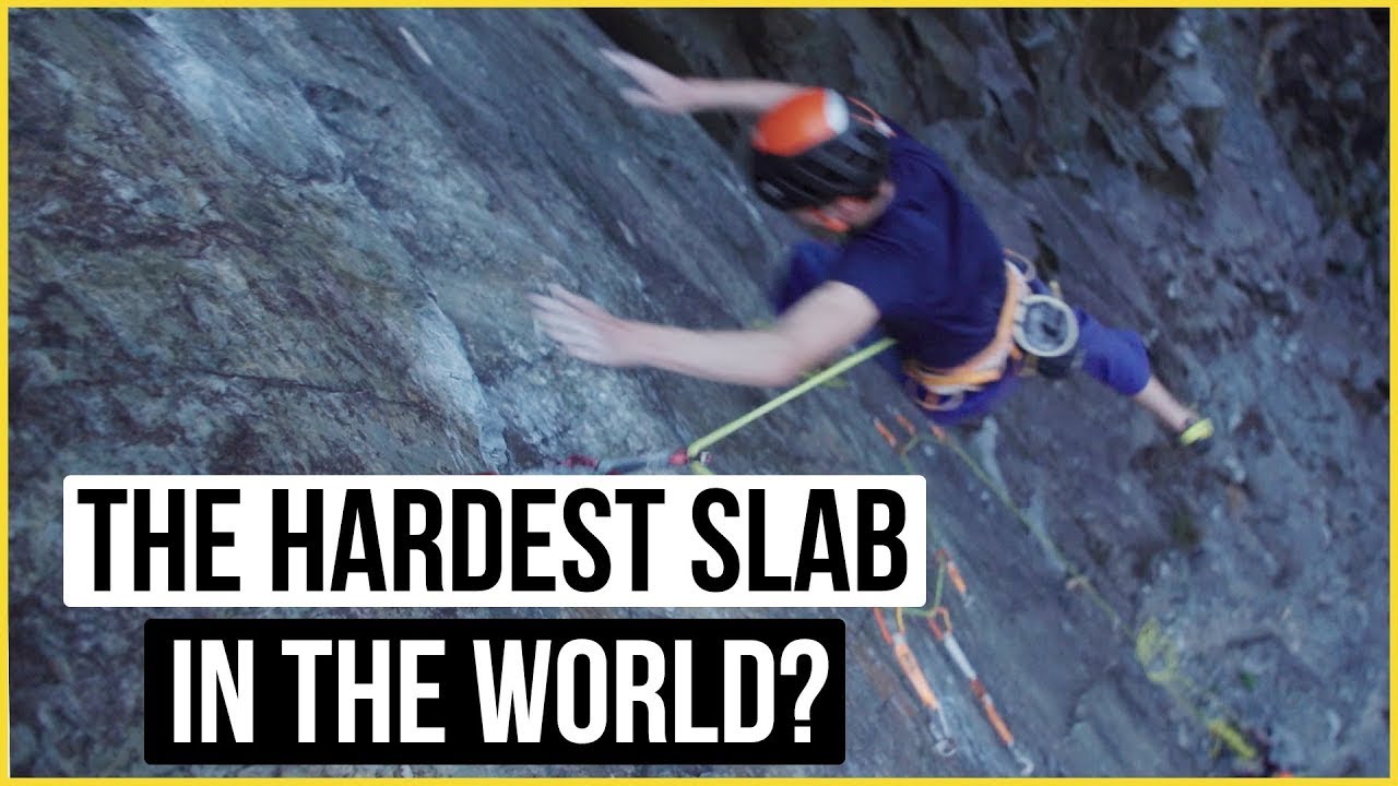 The World's Hardest Slab Climb? The Dewin Stone 9a+ - YouTube