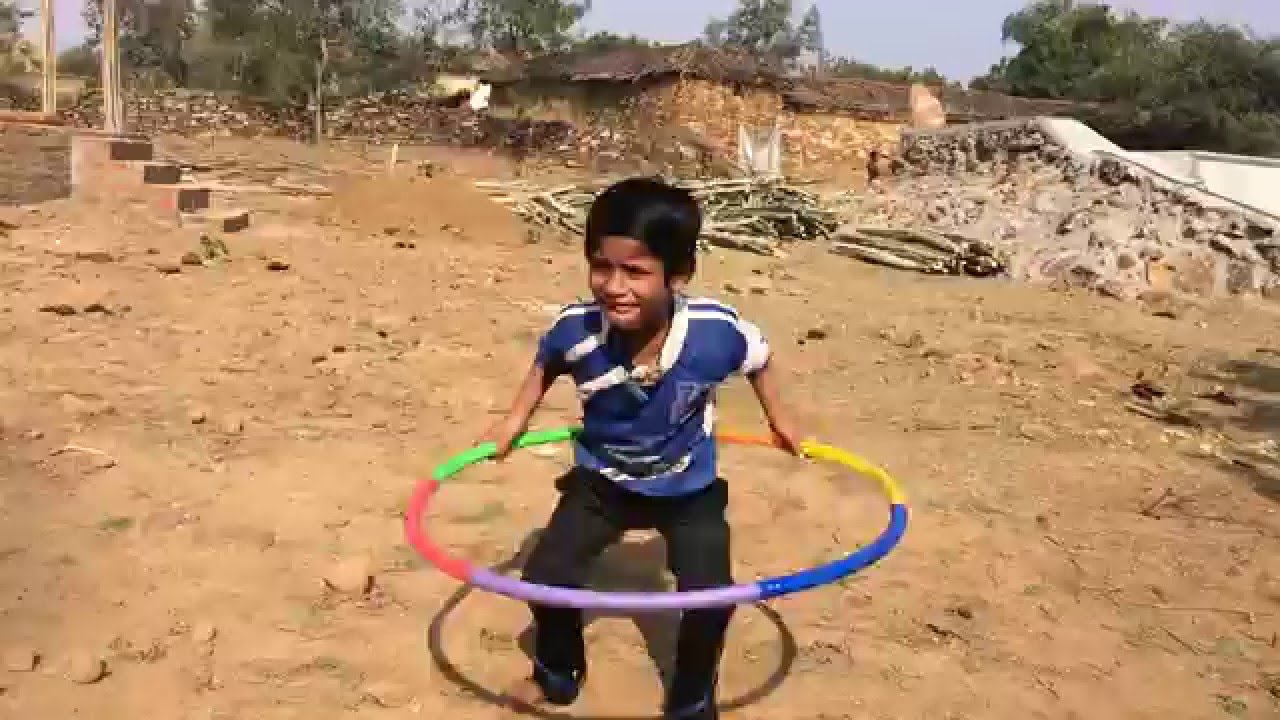 Hula Hoop is the name of the game these days at Janwaar Castle - YouTube