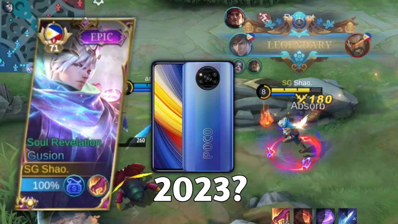 POCO X3 PRO GAME TEST 2023 ULTRA GRAPHICS MLBB!🔥 | GUSION GAMEPLAY ...