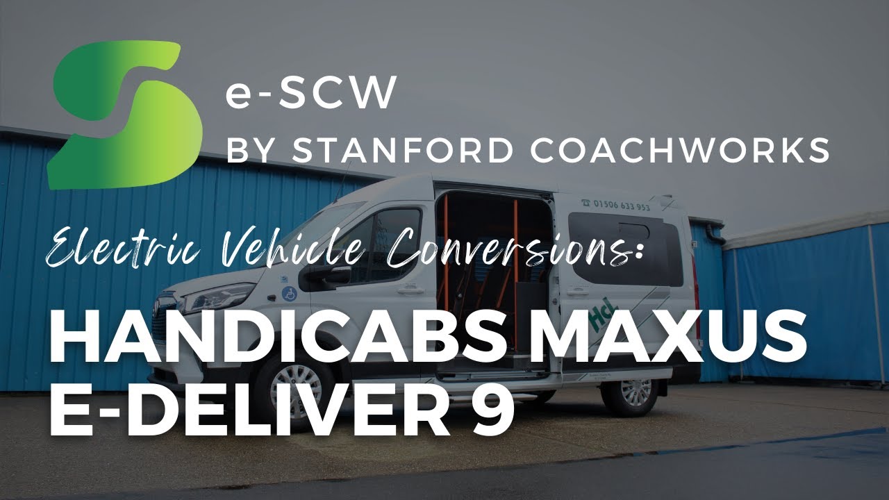 Handicabs Lothian Maxus eDeliver 9 Conversion - YouTube