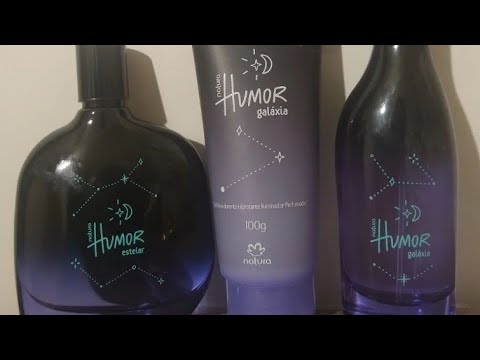 Lançamento Natura perfume Humor Galáxia, Hidratante Humor Galáxia e ...