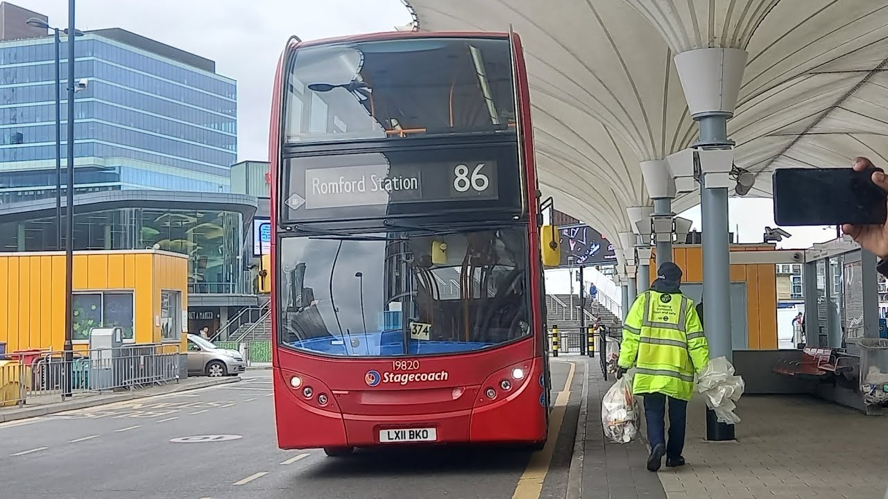 Diversion| FRV | London bus route 86 | Stratford Romford Station | LX11 ...