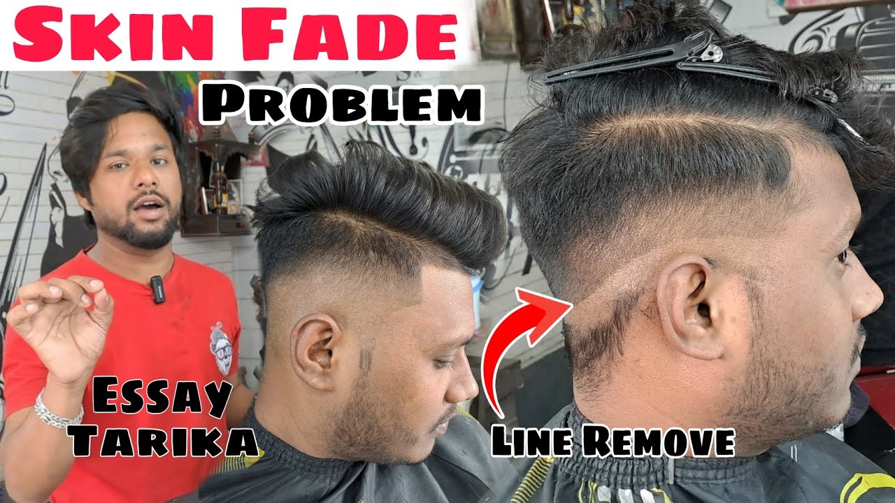 Skin Fade Haircut | Two Side Skin Fade Hair Cutting | Essay Skin Fade ...