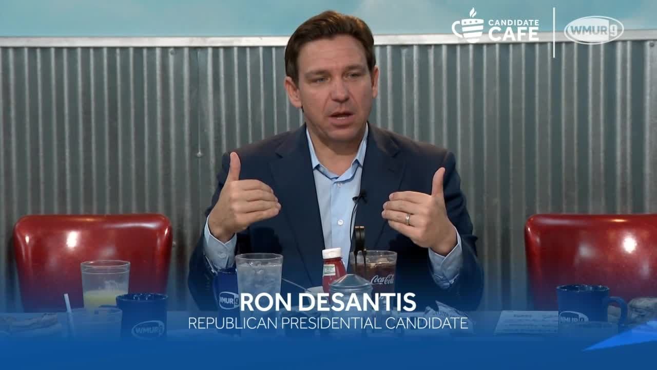 Republican presidential candidate Ron DeSantis says he was on field ...