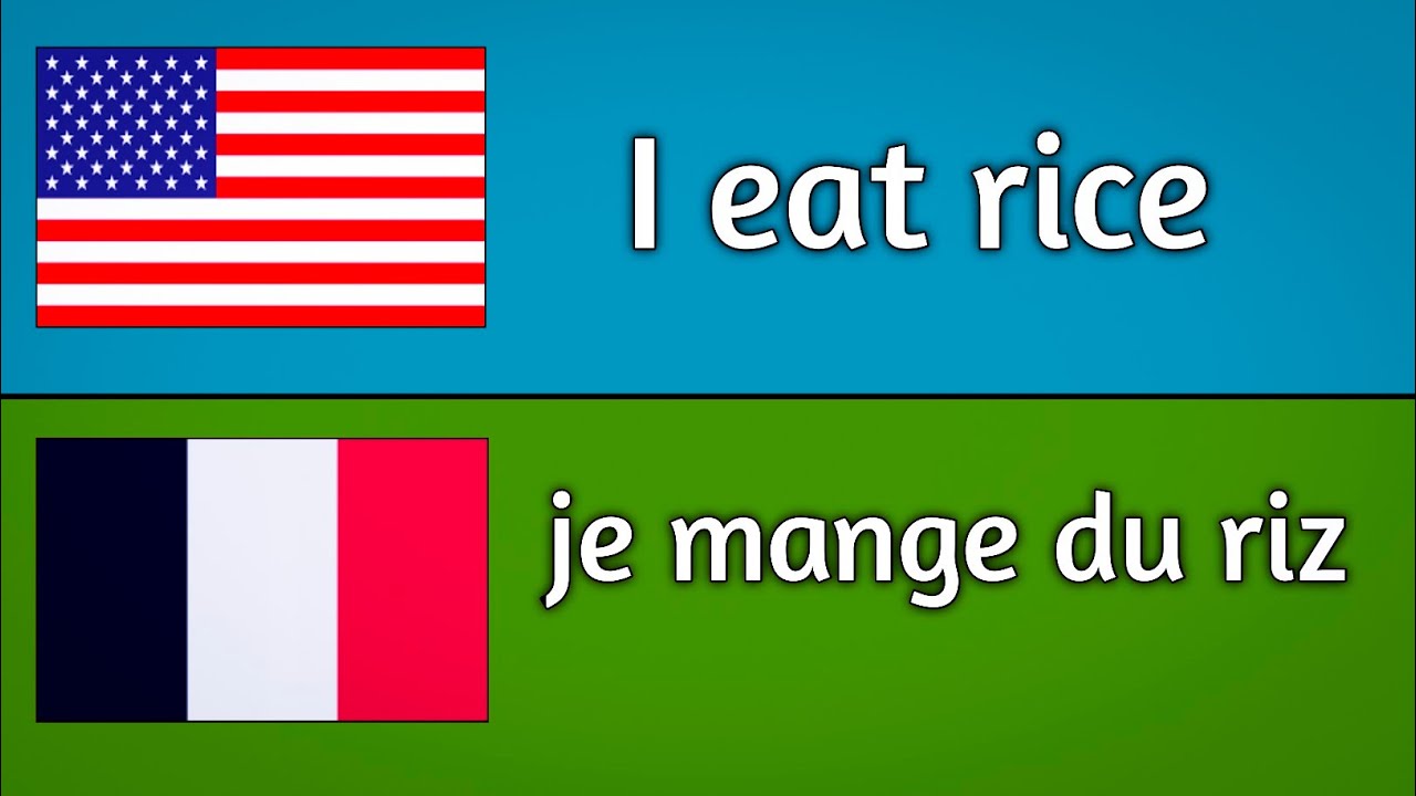 Basic French language speaking practice with English. - YouTube