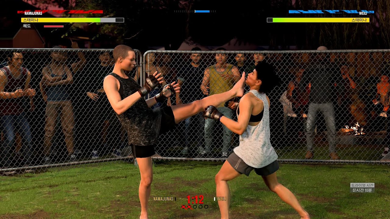 EA SPORTS™ UFC® 5 Fight Now Backyard - Rose Namajunas vs. Zhang Weili ...