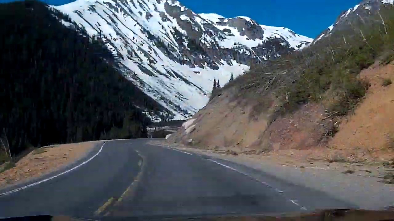 Highway 550 from Ouray to Durango - YouTube