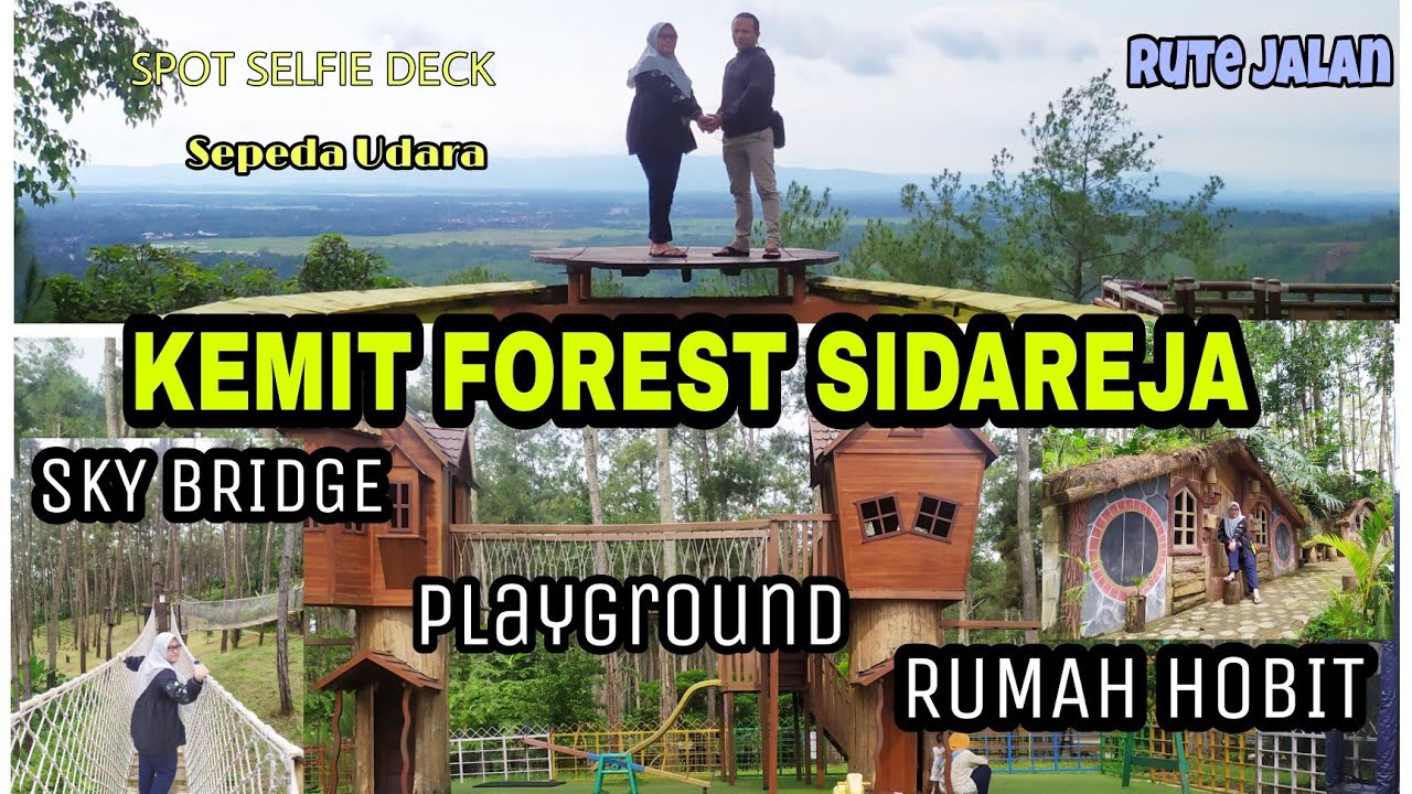 Perjalanan menuju WISATA KEMIT FOREST SIDAREJA - YouTube