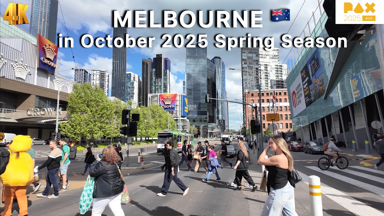 Melbourne Australia in October PAX Aus 2025 Spring Season - YouTube