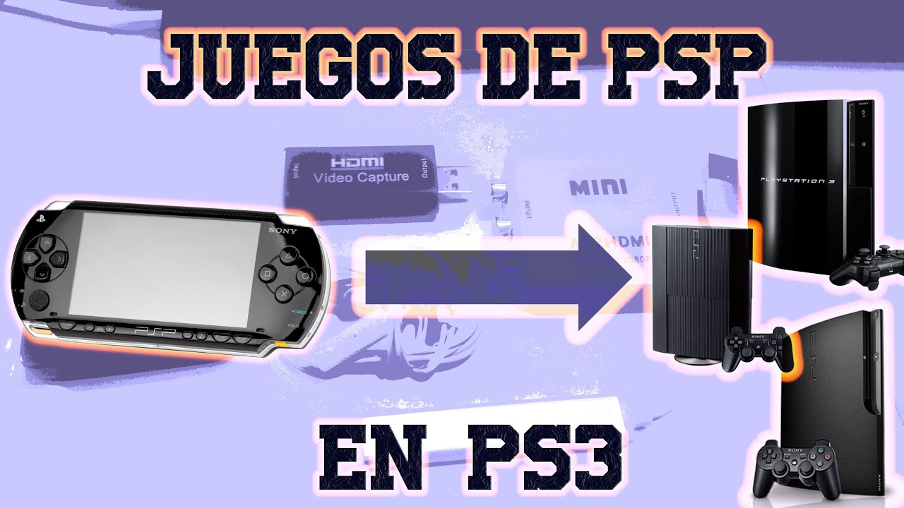 Juegos ISO de PSP en tu PS3 | Juega el catalogo de PSP en tu PS3 - YouTube