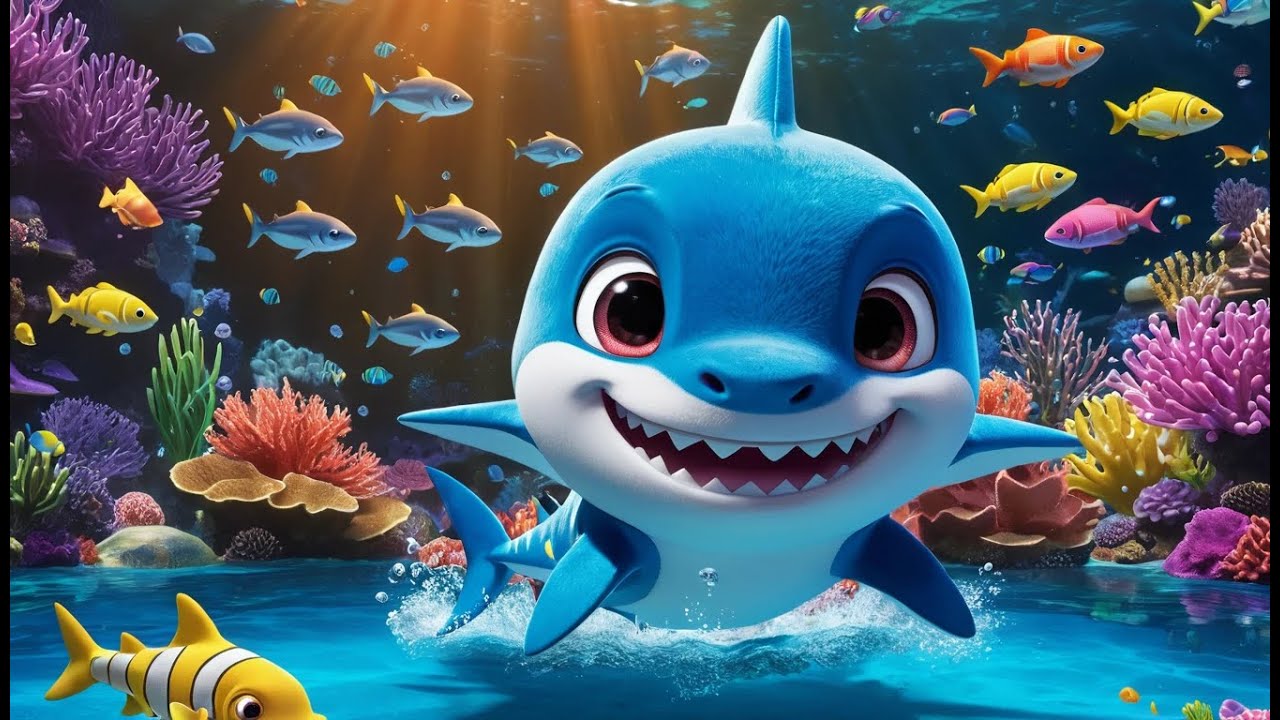 Baby Shark Family Dance | Fun Ocean Dance Song for Kids | Sing Along ...