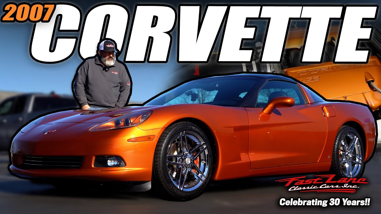 2007 CORVETTE - For Sale at Fast Lane Classic Cars! - YouTube