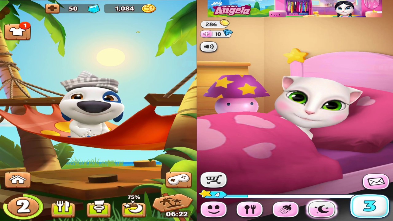 Мой говорящий Хэнк и Анжела My talking Hank and Angela #ОСТРОВОК KIDS ...