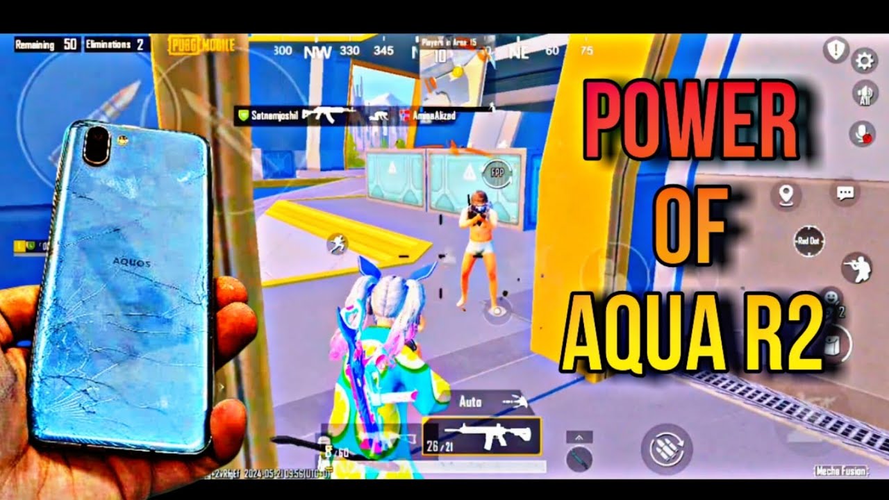 Aqua r2 New update 3,2 PUBG test in 2024 - YouTube