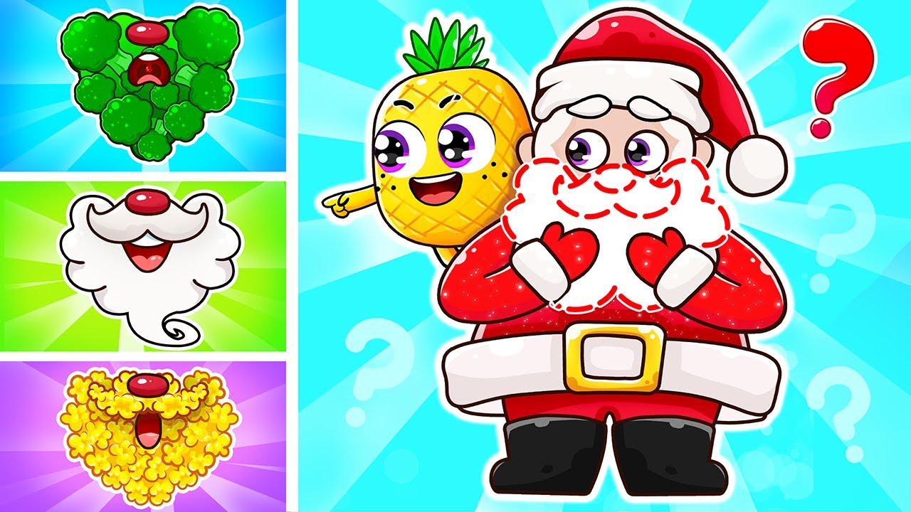 Santa Lost Beard | Have You Ever Seen Santa's Beard? Christmas Song for ...
