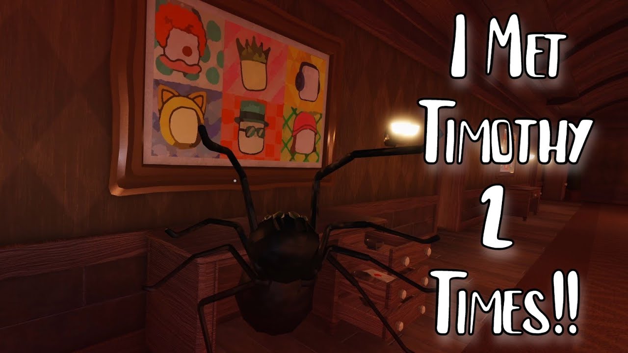 TIMOTHY 2 TIMES IN A ROW!! Roblox Doors - YouTube