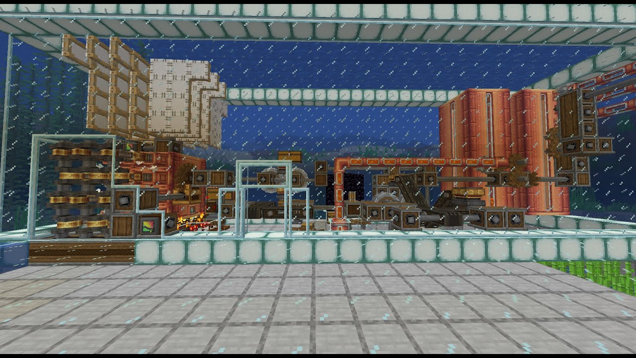 Create Mod Self Sufficient Steam Engine - YouTube