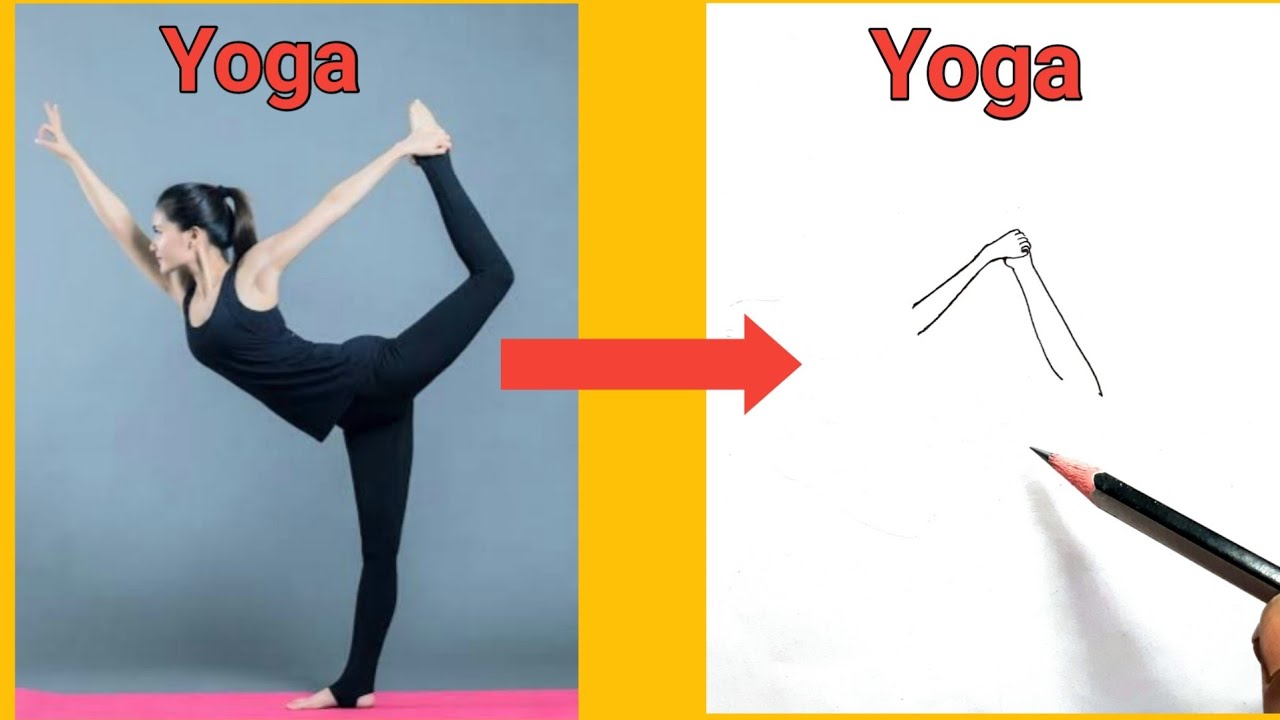 How to Draw original Figure to Drawing Contortion Flexibility Homework ...