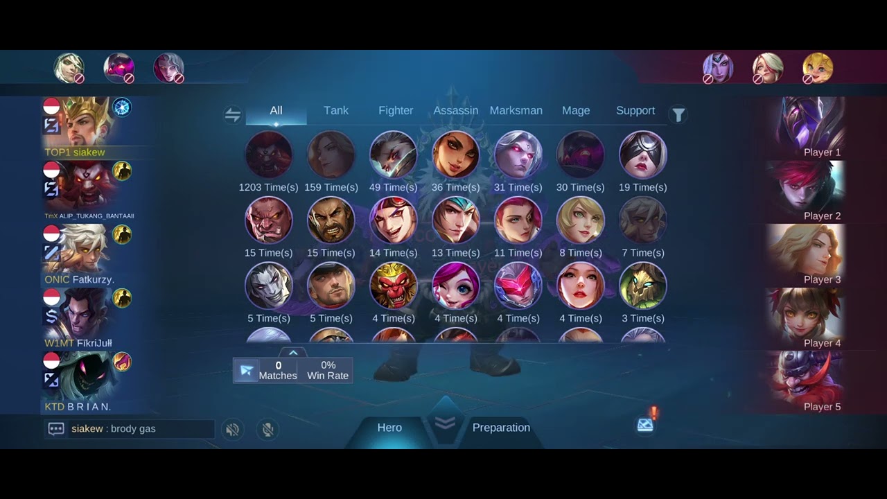 Swapping After Picking Hero | Mobile Legends - YouTube