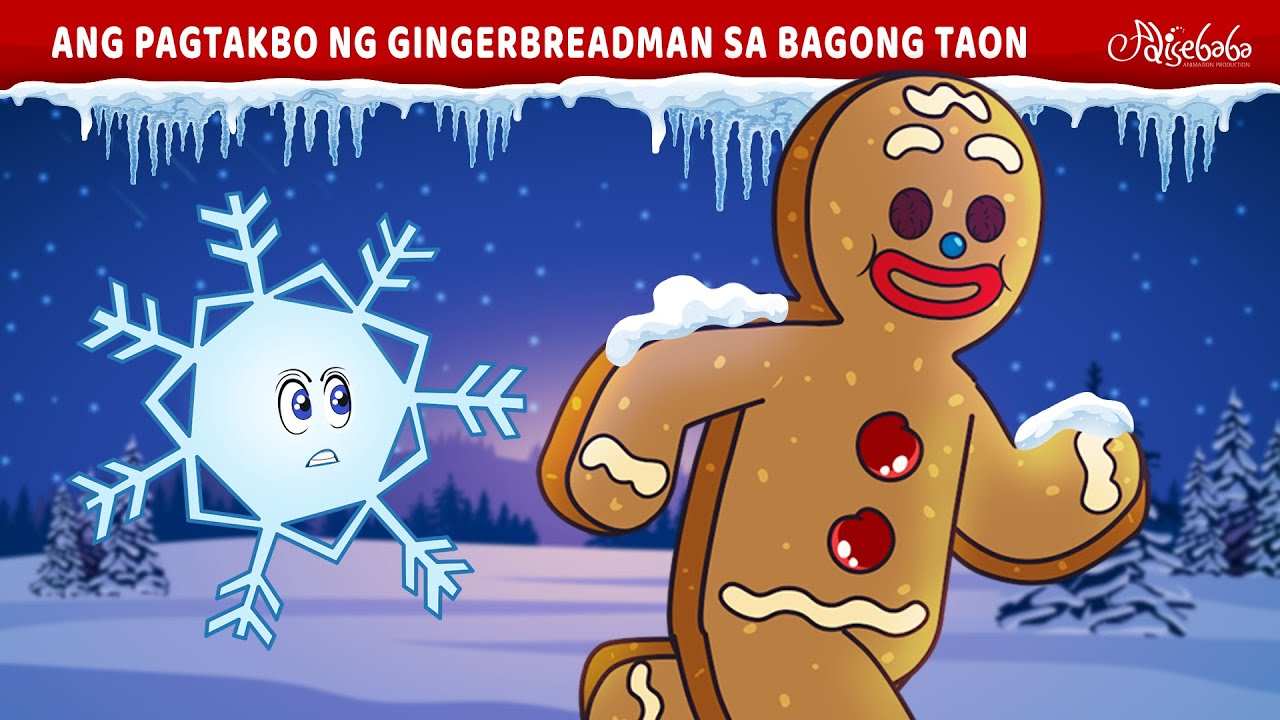 ANG PAGTAKBO NG GINGERBREADMAN SA BAGONG TAON | Engkanto Tales | Mga ...