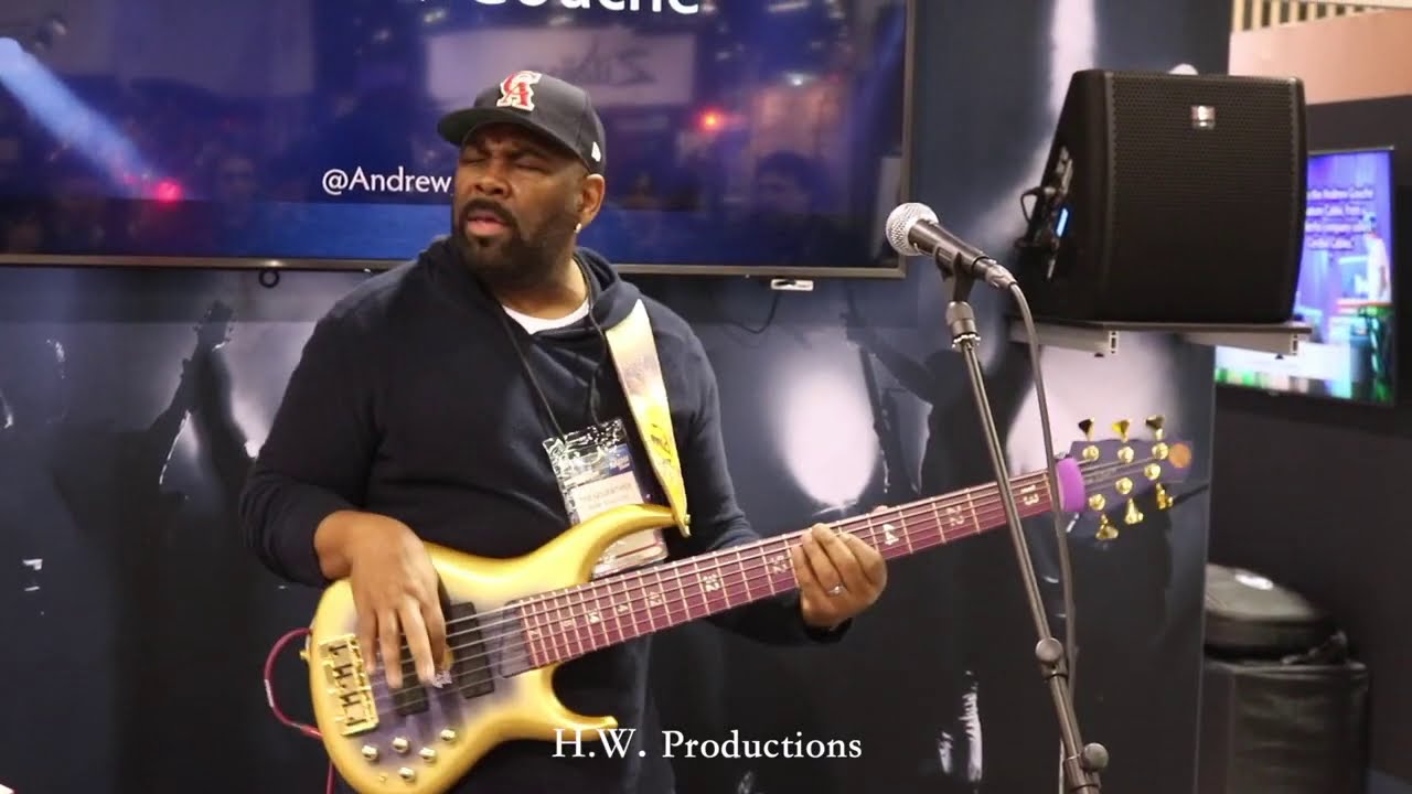 Andrew Gouche Bass Solo Cordial Cable Booth - YouTube