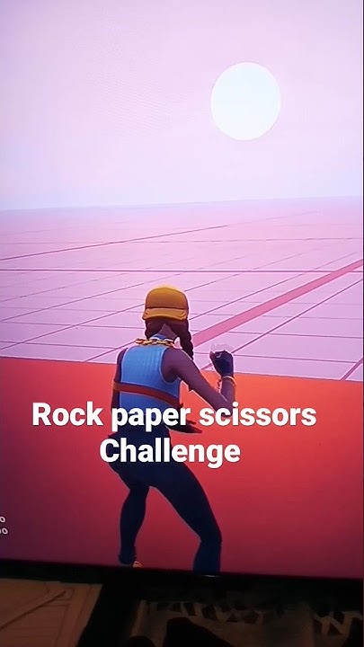 rock paper scissors challenge - YouTube